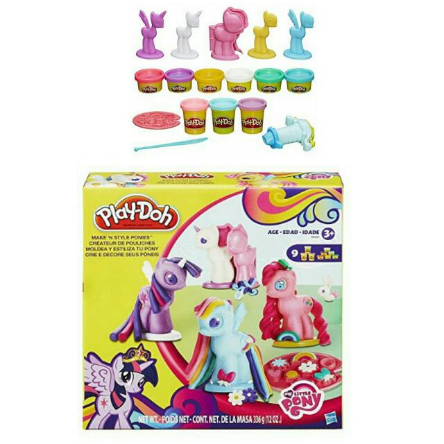 BNIB: Play-Doh My Little Pony Make 'n Style Ponies, Hobbies & Toys ...