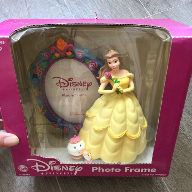 BNIB Princess Belle Photo Frame, Hobbies & Toys, Toys & Games on Carousell