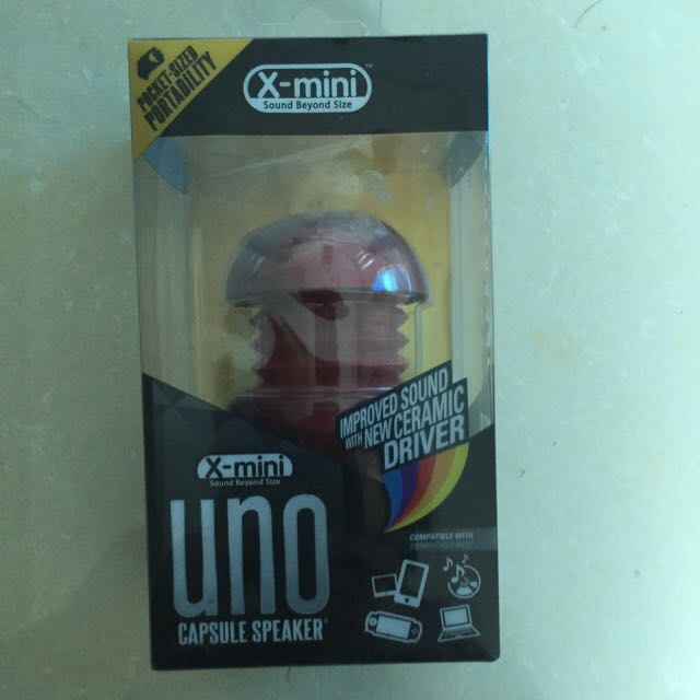 Mini speaker "uno capsule" Brand New, TV & Home Appliances, Kitchen ...
