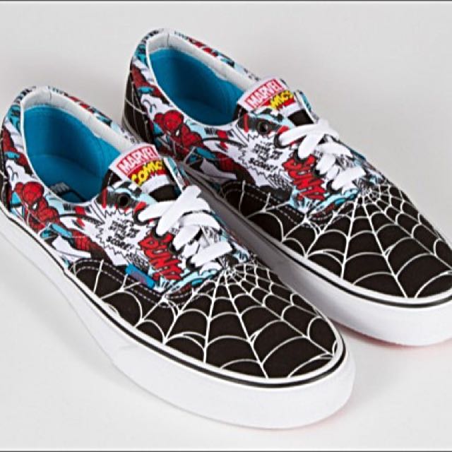 Spider-Man Vans (100% Authentic!!)[PRICE REDUCED!!], Men's Fashion ...