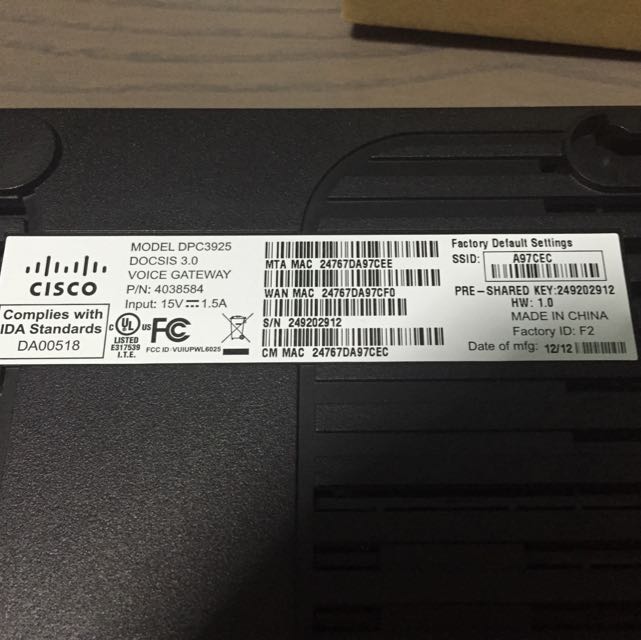 StarHub Modem And Router All In One, Computers & Tech, Parts ...