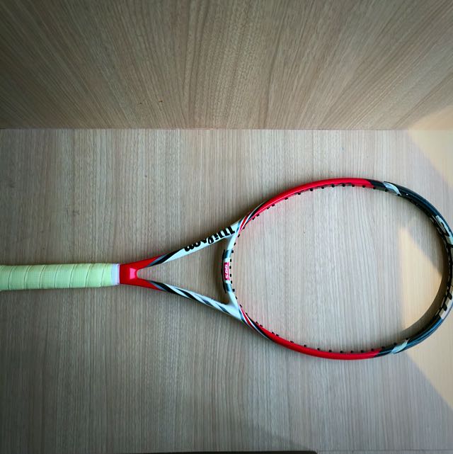 Wilson Steam 99s Tennis Racket, Sports Equipment, Sports & Games ...