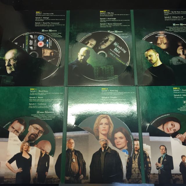 Breaking Bad - DVD Boxed Set (21 DVDs), Computers & Tech, Parts ...