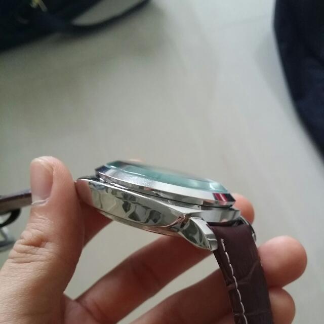 Megia Luxury Watch. Genuine Brown Leather Strap. Brand New., Mobile ...