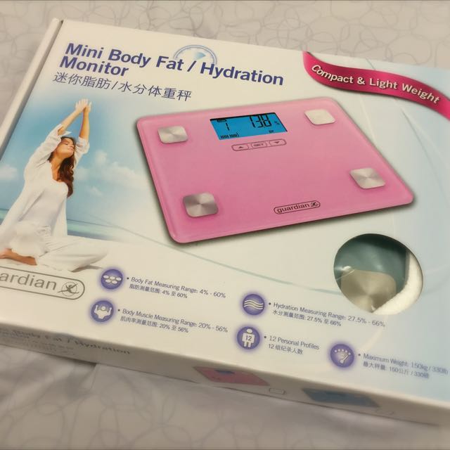 Mini Bathroom Scale with Body Fat/Hydration/Muscle Monitor, Furniture ...