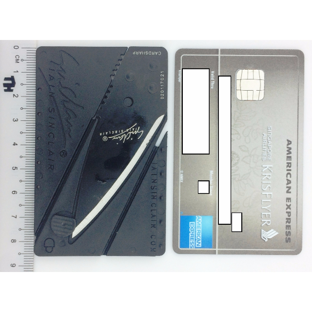 Safety Folding Card Knife, Sports Equipment, Hiking & Camping on Carousell