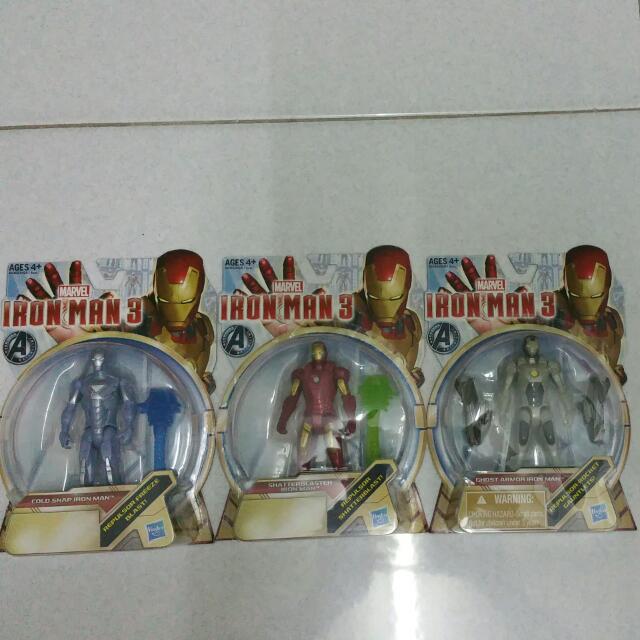 Ironman 3 (Cold Snap, Shatterblaster, Ghost Armor), Hobbies & Toys ...