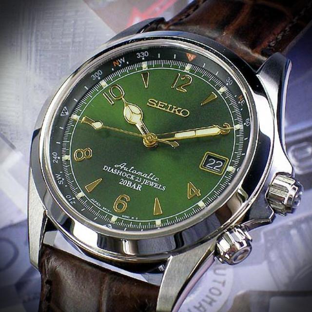 Seiko Automatic Alpinist SARB017 JDM Watch, Brand New In Box, Men's ...