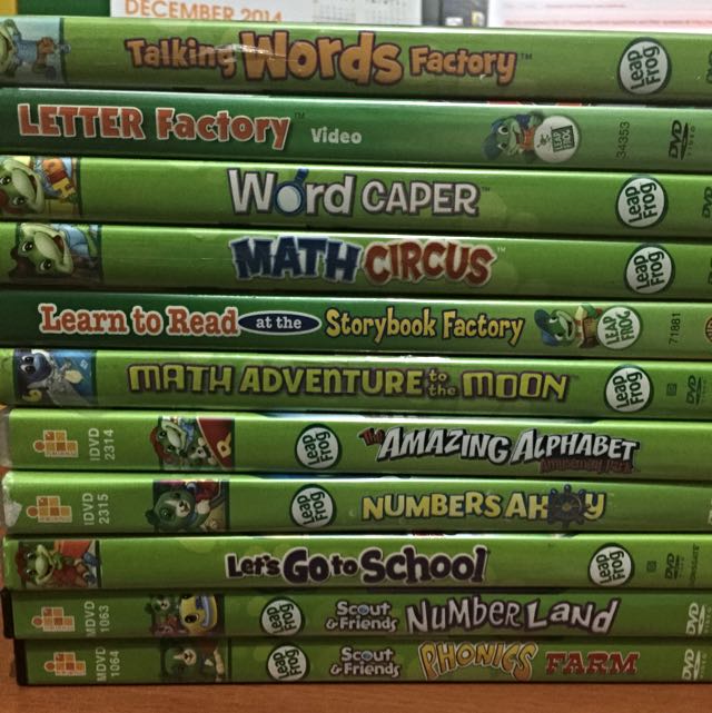 Leapfrog DVD Bundle Set, Hobbies & Toys, Toys & Games on Carousell
