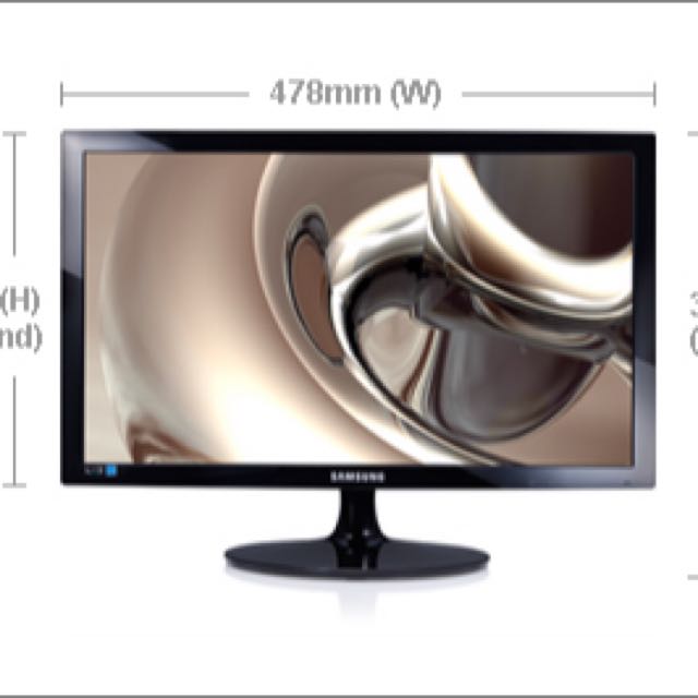 Samsung 20 Inch Led Monitor S20B300B, Health & Nutrition, Health ...