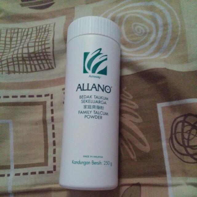 Amway Allano Family Talcum Powder, Everything Else on Carousell