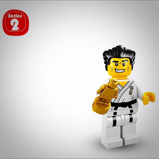 LEGO Minifigures Series 2 - Karate Master, Hobbies & Toys, Toys & Games ...