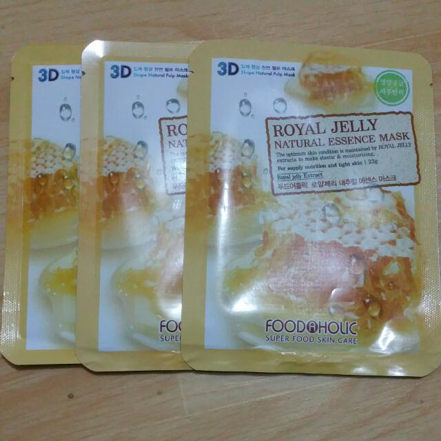 3d Shape Natural pulp Mask From Korea!!, Beauty & Personal Care, Face ...