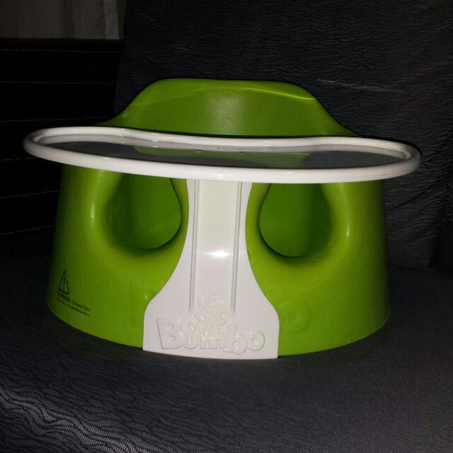 (Reserved) Bumbo Seat Green Col, Babies & Kids, Nursing & Feeding, Baby ...