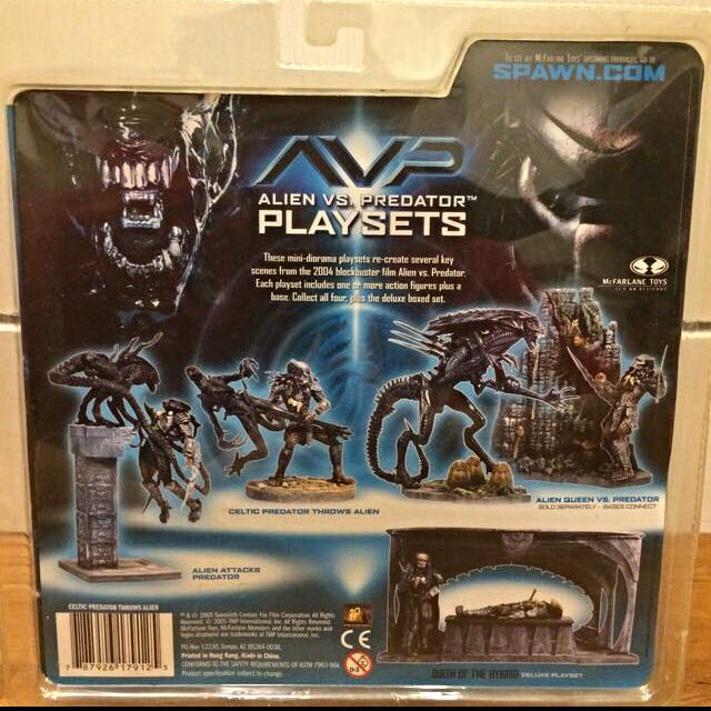 Celtic Predator Throws Alien Action Figure Set (McFarlene), Hobbies ...