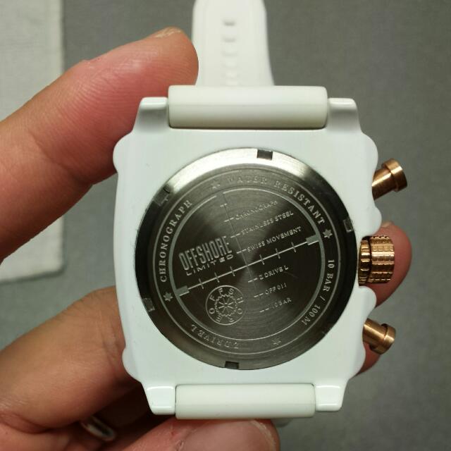 Offshore Limited Watch (White & Rose Gold), Women's Fashion, Watches ...