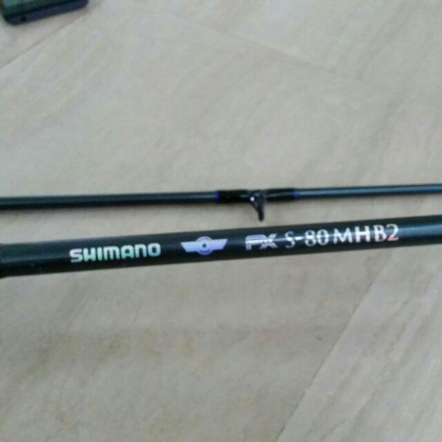 Shimano Rod FX S-80MHB2 , Sports Equipment, Fishing on Carousell