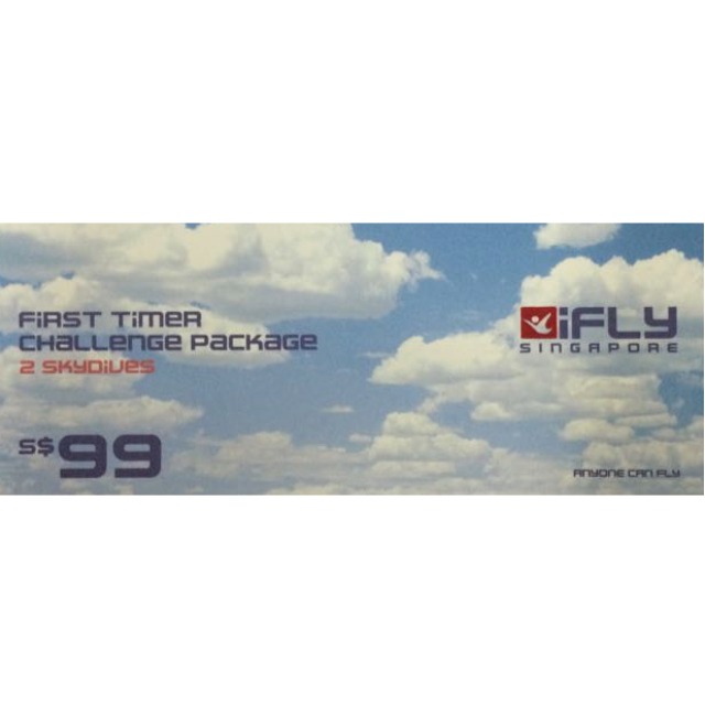 iFLY Singapore Tickets (1 - 2), Tickets & Vouchers, Local Attractions ...