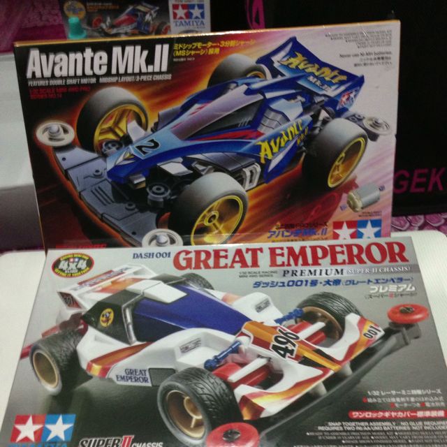 TAMIYA AVANTE MK II & TAMIYA EMPEROR PREMIUM, Hobbies & Toys, Toys ...
