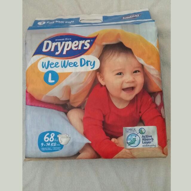 Drypers Diaper New Pack, Babies & Kids, Bathing & Changing, Diapers ...