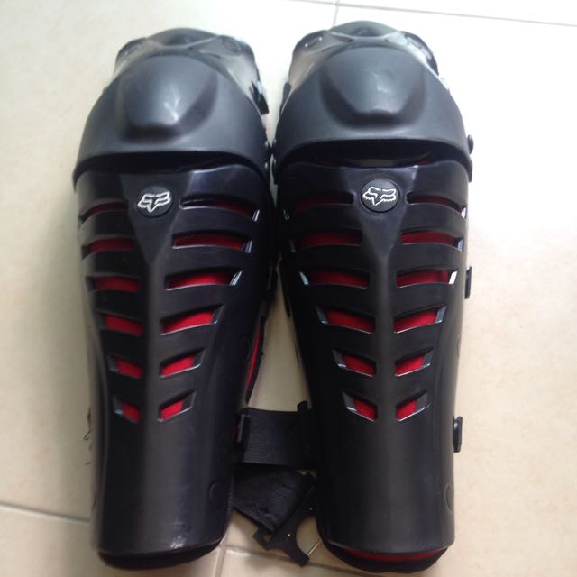Fox Raptor Knee / Shin Guards, Health & Nutrition, Braces, Support ...