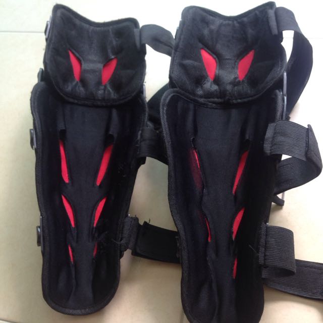 Fox Raptor Knee / Shin Guards, Health & Nutrition, Braces, Support ...