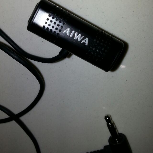 New Aiwa Stereo Left Right Microphone, Professional Audiophile Standard ...