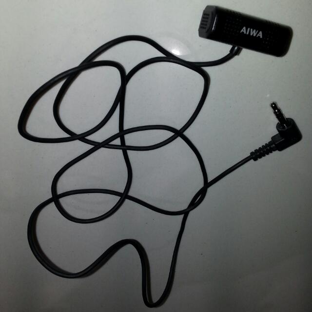New Aiwa Stereo Left Right Microphone, Professional Audiophile Standard ...