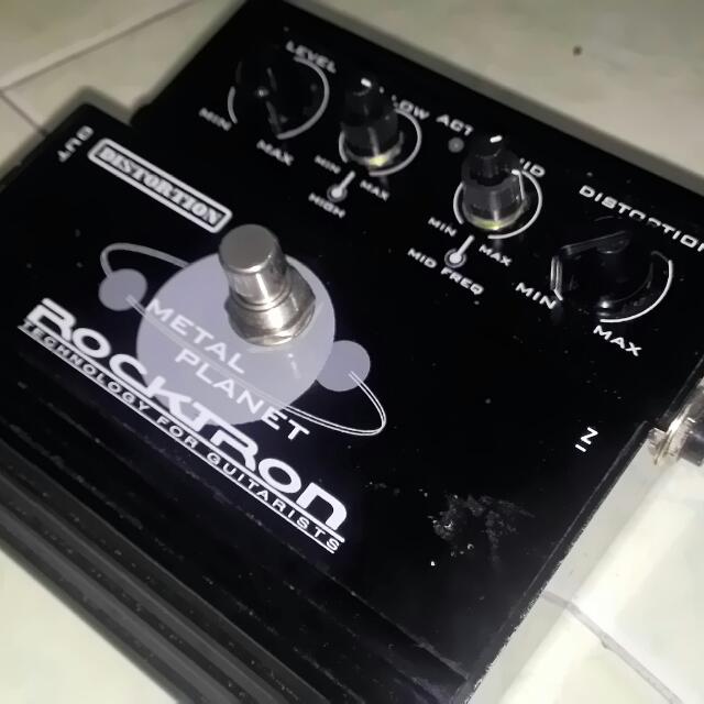 Rocktron Metal Planet High Gain Distortion pedal, Hobbies & Toys, Music & Media, Music ...