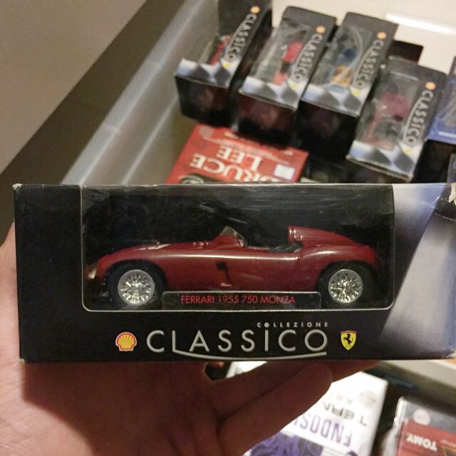 Shell Ferrari Classico Collezione Ferrari 1955 750 Monza, Hobbies ...