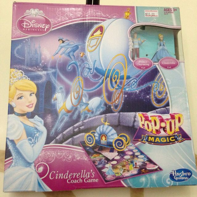 Cinderella Pop Up Game Board, Hobbies & Toys, Toys & Games on Carousell