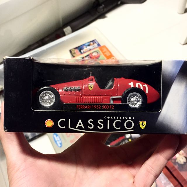Shell Ferrari Classico Collezione Ferrari 1952 500 F2, Hobbies & Toys ...