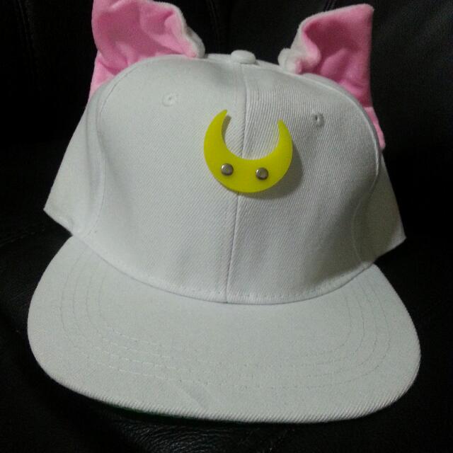 Sailor Moon Cat Cap, Women's Fashion, Watches & Accessories, Hats ...