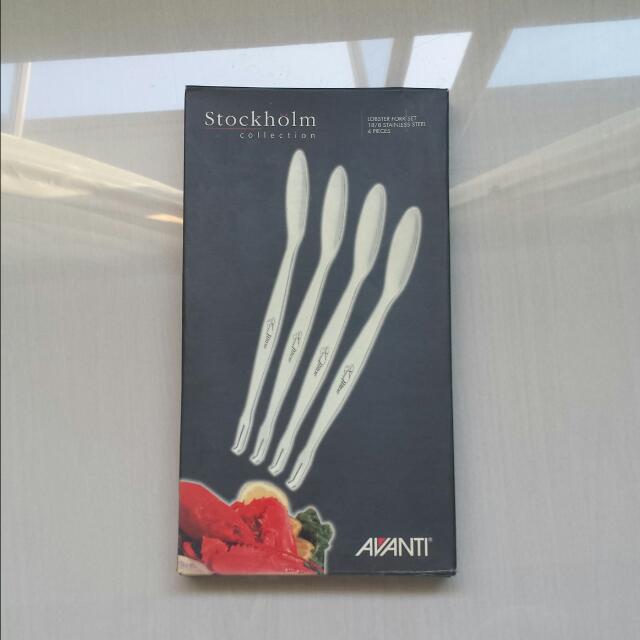 Avanti Lobster Fork 4pc Set, TV & Home Appliances, Kitchen Appliances ...