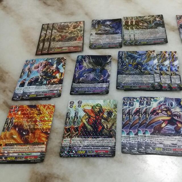Brawler Deck Cardfight Vanguard, Hobbies & Toys, Toys & Games on Carousell