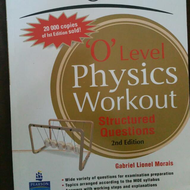 Longman O Level Physics Workout, Hobbies & Toys, Books & Magazines, Assessment Books on Carousell