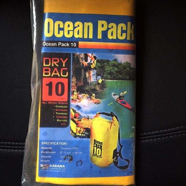Ocean Pack Dry Bag : 10L, Sports Equipment, Sports & Games, Water ...