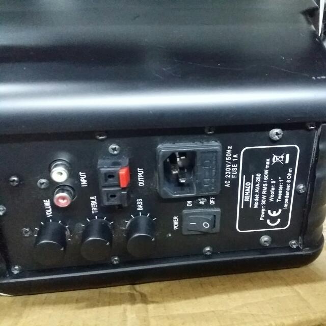 Remaco AVA-280 Active speaker, Audio, Soundbars, Speakers & Amplifiers ...