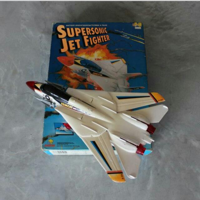 Vintage 1980's Jet Fighter, Hobbies & Toys, Memorabilia & Collectibles ...