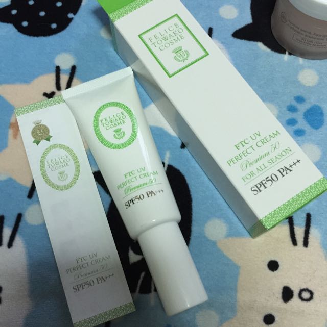 BN Felice Towako FTC UV Perfect Cream 50g, Beauty & Personal Care, Face, Face Care on Carousell