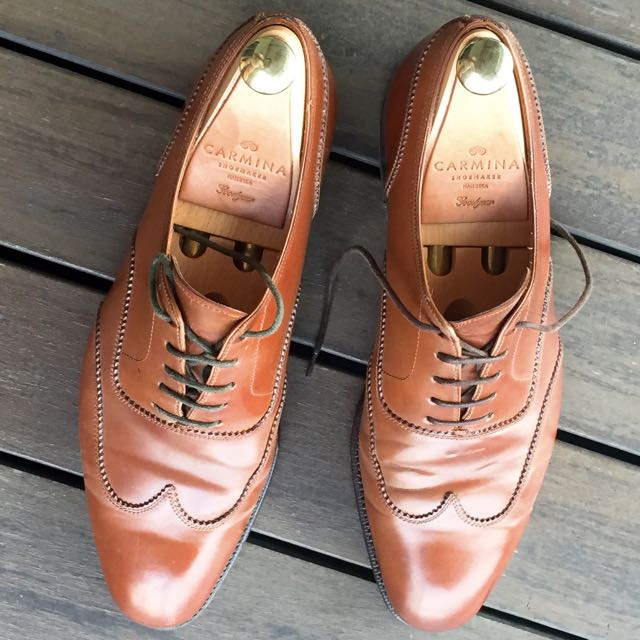 Carmina Shell Cordovan Saddle, Men's Fashion, Footwear, Dress Shoes on ...