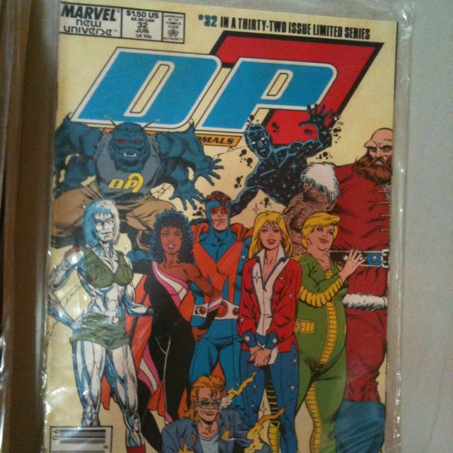 D.P.7 or Displaced Paranormals 7 Comics All 32 Copies In 32 Issues ...