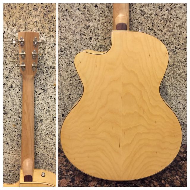 Simon & Patrick Luthier Amber Trail CW Mini Jumbo SG T35 Electric ...