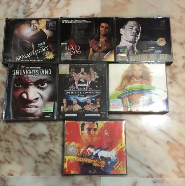 WWE Vcd, Everything Else on Carousell