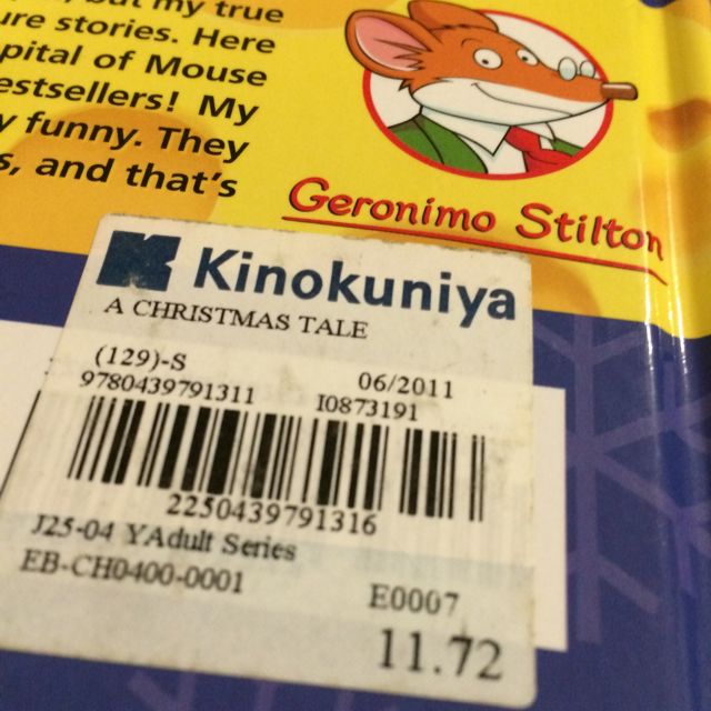 Geronimo Stilton - A Christmas Tale, Hobbies & Toys, Books & Magazines ...