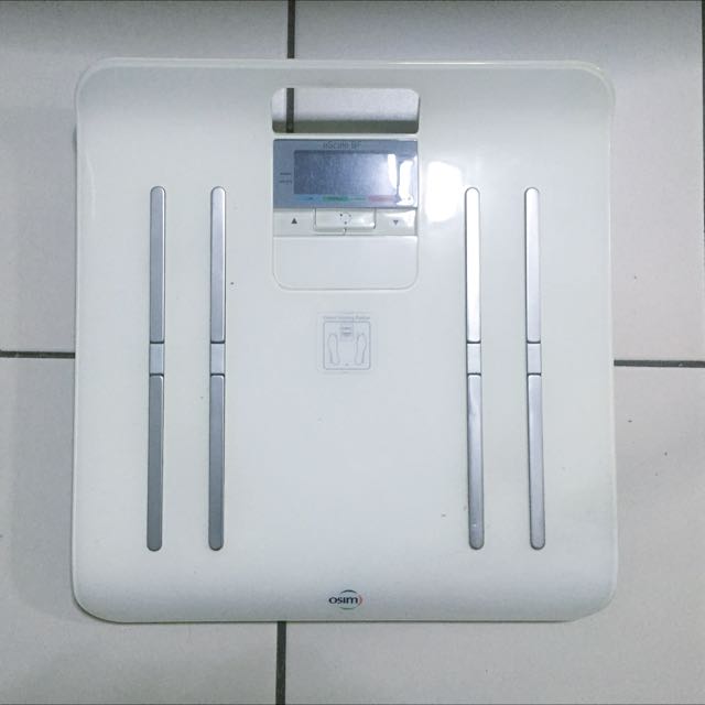 OSIM uScale Body Fat Weighing Scale, Health & Nutrition, Health ...