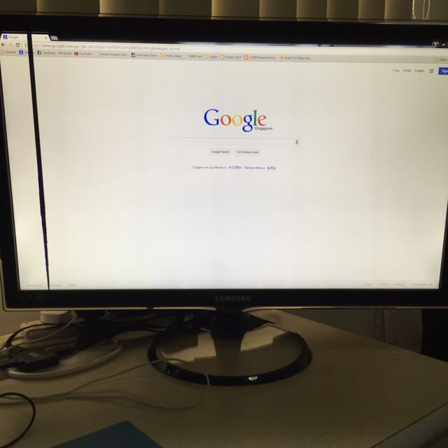 Samsung 27 Inch Syncmaster SA550 LED Monitor (warning:dead Pixels ...