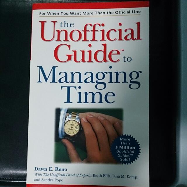 The Unofficial Guide To Managing Time, Hobbies & Toys, Books ...