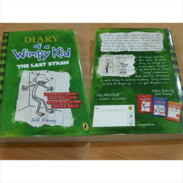 Diary of a Wimpy Kid by Jeff Kinney, Hobbies & Toys, Books & Magazines ...