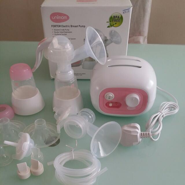 Pre-loved Unimom Forte Pump, Babies & Kids, Nursing & Feeding ...